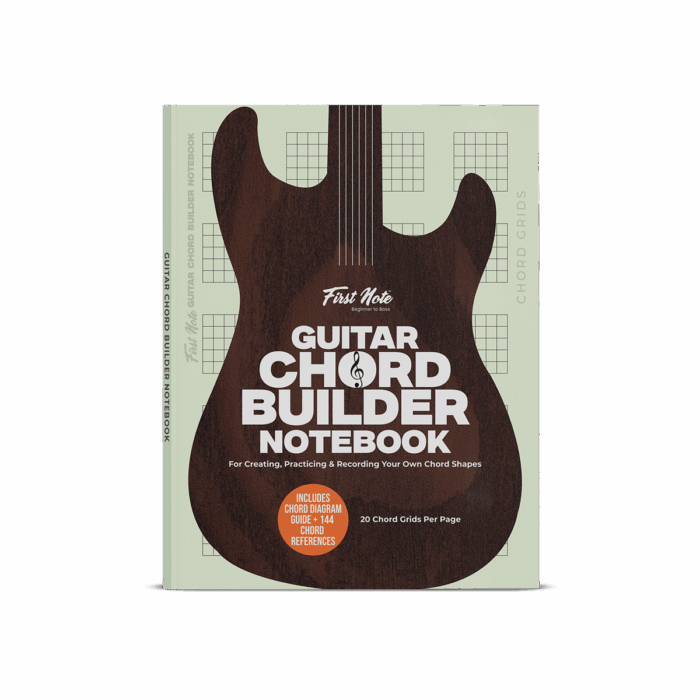 Guitar Chord Builder Notebook | FirstNote
